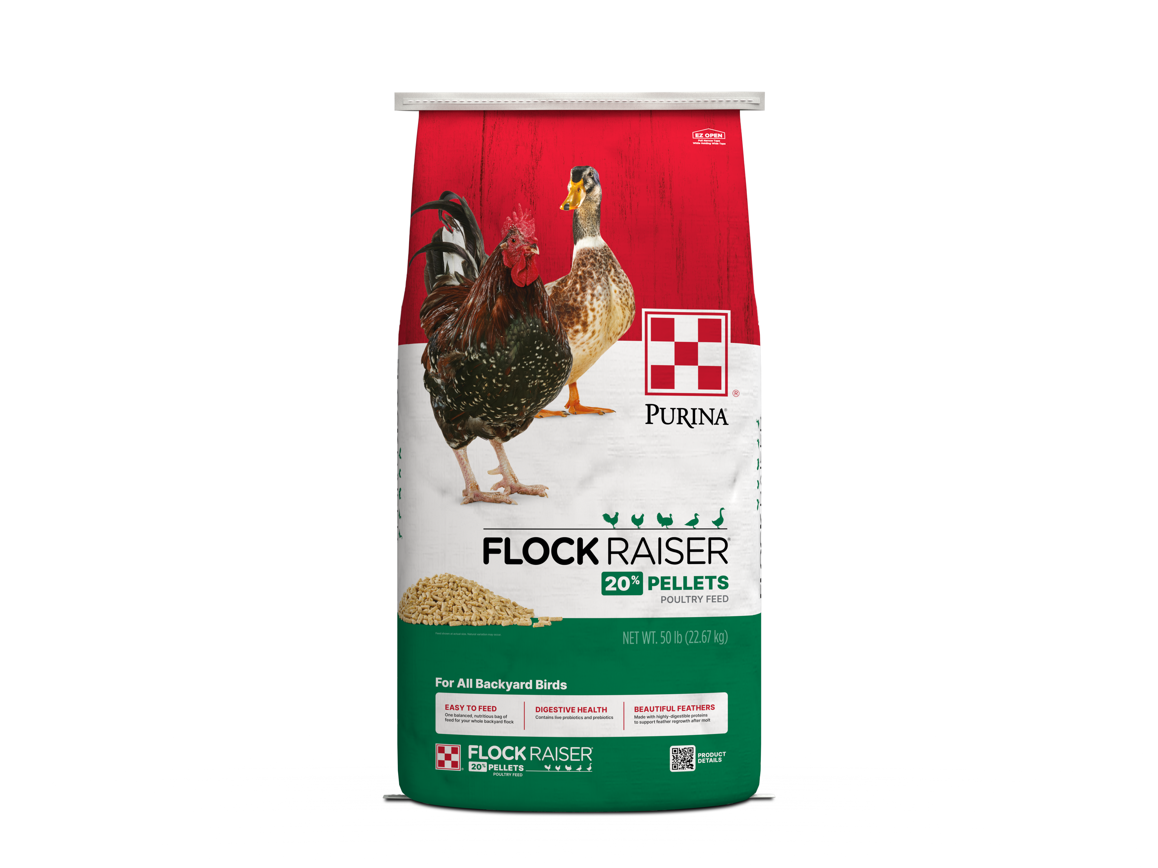 Purina Flock Raiser Pellets 61HM - 50lb – Argyle Feed Store